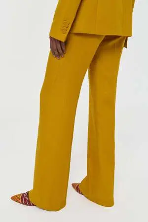 Gabriela Hearst Vesta Flare Pant - Wheat