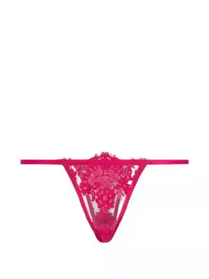 Dsquared2 Lace Nights Thong - Pink