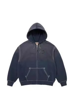 Supreme Zip-up Hoodie - Blue