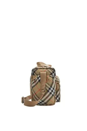 Burberry Mini Check Bowling Bag