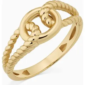 ORADINA 14k Marina Ring - Yellow Gold
