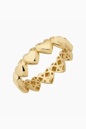 ORADINA 14k Sweetheart Ring - Yellow Gold