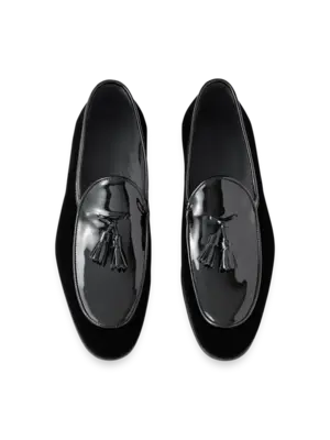 PAUL FREDRICK Vincent Tassel Loafer