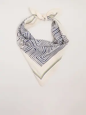 PHASE EIGHT Printed Satin-finish Scarf