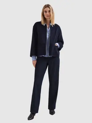 PHASE EIGHT Georgie Wool-blend Boxy Jacket