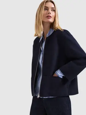 PHASE EIGHT Georgie Wool-blend Boxy Jacket