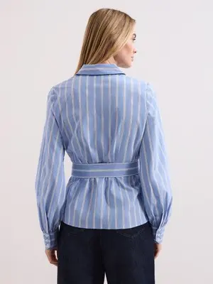 PHASE EIGHT Collared Belted Shirt