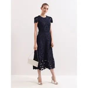 PHASE EIGHT Leilani Lace Fit And Flare Midi Dress