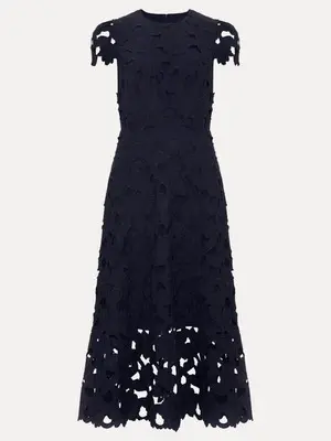 PHASE EIGHT Leilani Lace Fit And Flare Midi Dress