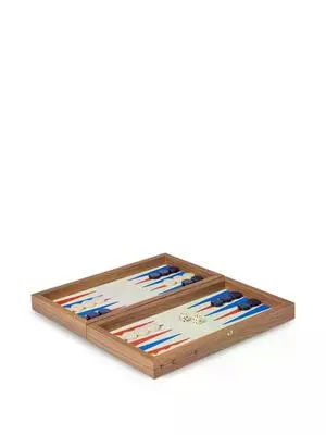 THE CONRAN SHOP Milos Wood Backgammon Set