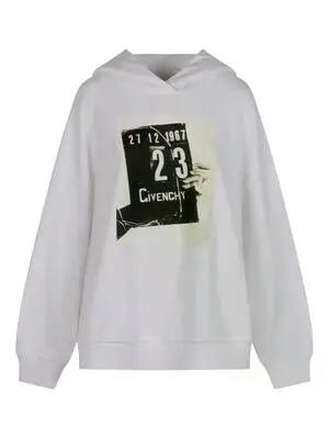 Givenchy Graphic Hoodie - White