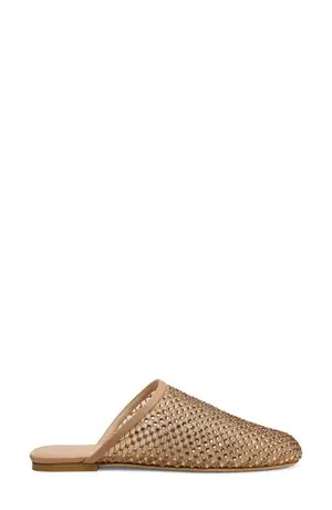 STUART WEITZMAN Bareitall Mesh Mule - Adobe Beige