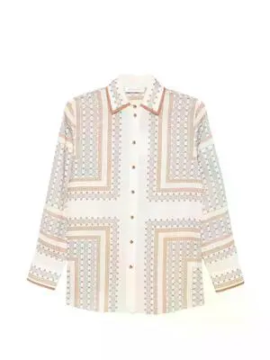 Zimmermann Patterned Shirt - Neutrals