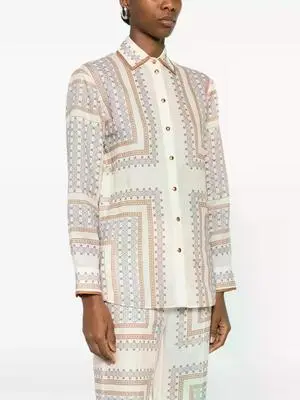 Zimmermann Patterned Shirt - Neutrals