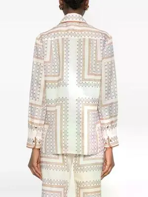Zimmermann Patterned Shirt - Neutrals