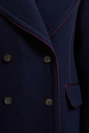 Karen Millen Tailored Padded Lined Midi Coat