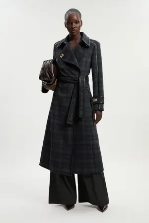 Karen Millen Double Breasted Outerwear For Women