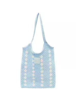 Sandro Crocheted Shoulder Bag
