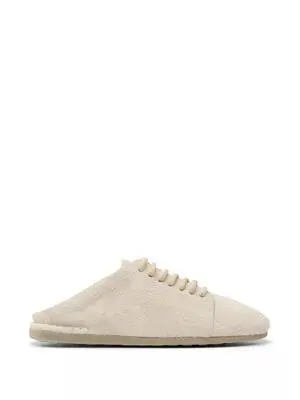 Marsèll Lace-up Flat Mules - Neutrals