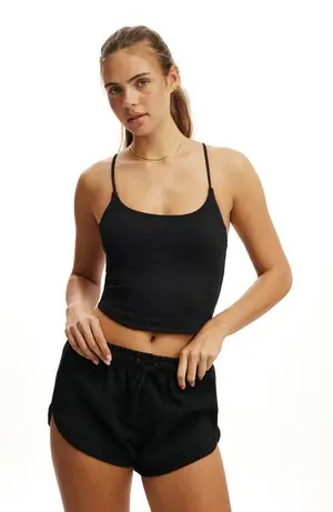 BODY Active Summer Fleece Volley Short - Black