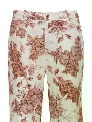 Cara Cara Annie Floral-pattern Trousers