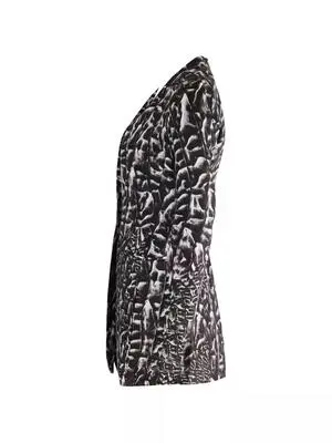 Helmut Lang Printed Linen Blazer