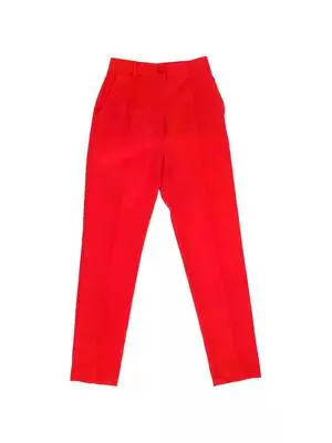 Dolce & Gabbana High-waist Trousers - Red