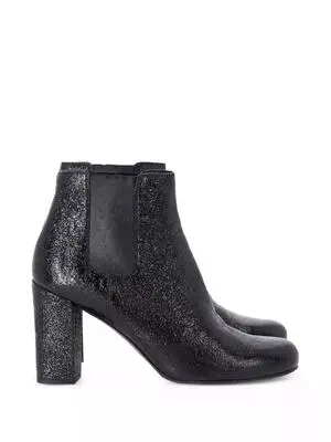 Saint Laurent Chelsea Leather Boots - Black