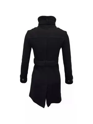 Burberry Belted Wool Coat