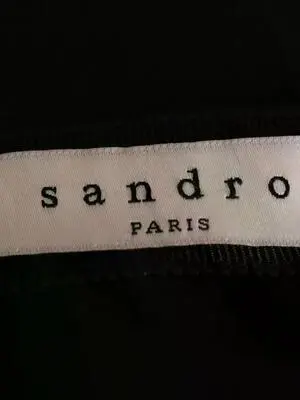 Sandro Button Mini Skirt