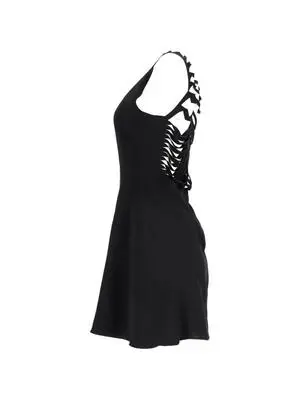 Sandro Cut-out Back Mini Dress