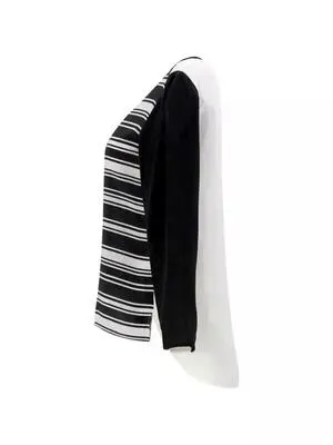 Sandro Striped Silk Blouse