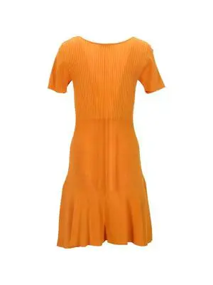 Sandro Ribbed-knit Mini Dress