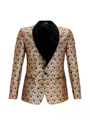 Dolce & Gabbana Long-sleeves Blazer - Gold