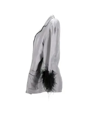 Prada Feather-cuff Jacket
