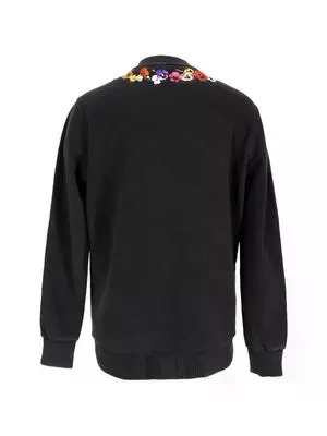 Givenchy Flower-embroidered Cotton Sweatshirt