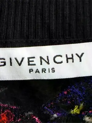 Givenchy Flower-embroidered Cotton Sweatshirt