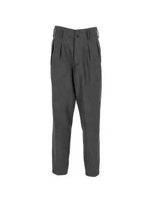 Giorgio Armani Pleated Trousers - Grey
