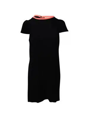 Maje Short-sleeve Midi Dress - Black