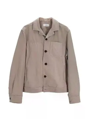 Mr P. Camp-collar Button-down Jacket - Neutrals