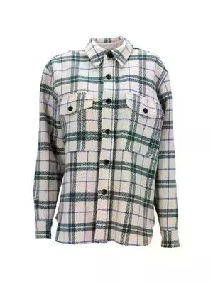 ISABEL MARANT VINTAGE Faxon Plaid Overshirt