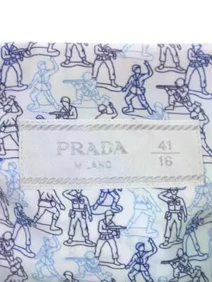Prada Printed Cotton Shirt