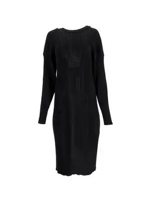 Bottega Veneta Cut-out Knit Midi Dress