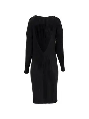 Bottega Veneta Cut-out Knit Midi Dress