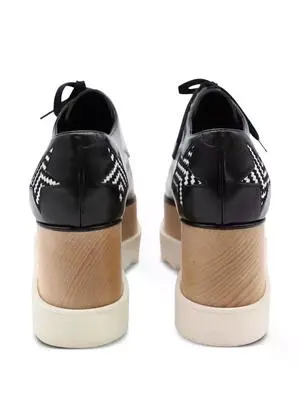 Stella McCartney Star-embellished Derby Shoes - Black