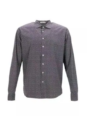 Etro Printed Cotton Shirt - Black