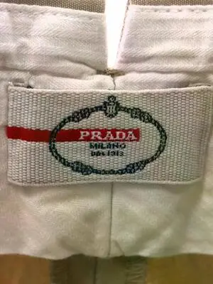 Prada Cotton Belt-loops Shorts