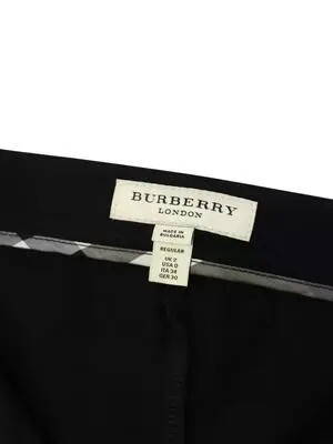 Burberry Leather-panel Leggings
