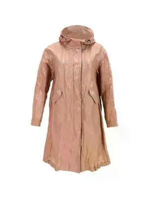 Brunello Cucinelli Hooded Raincoat - Brown
