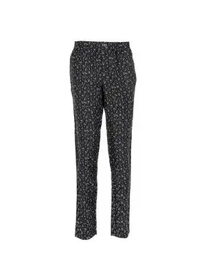 Dolce & Gabbana Straight-leg Printed Trousers - Black